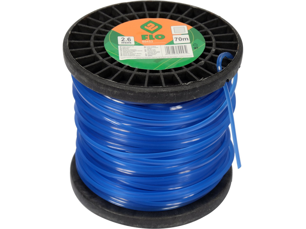 GRASS TRIMMER LINE 2.6 mm - Flo 89453 - toya24.pl