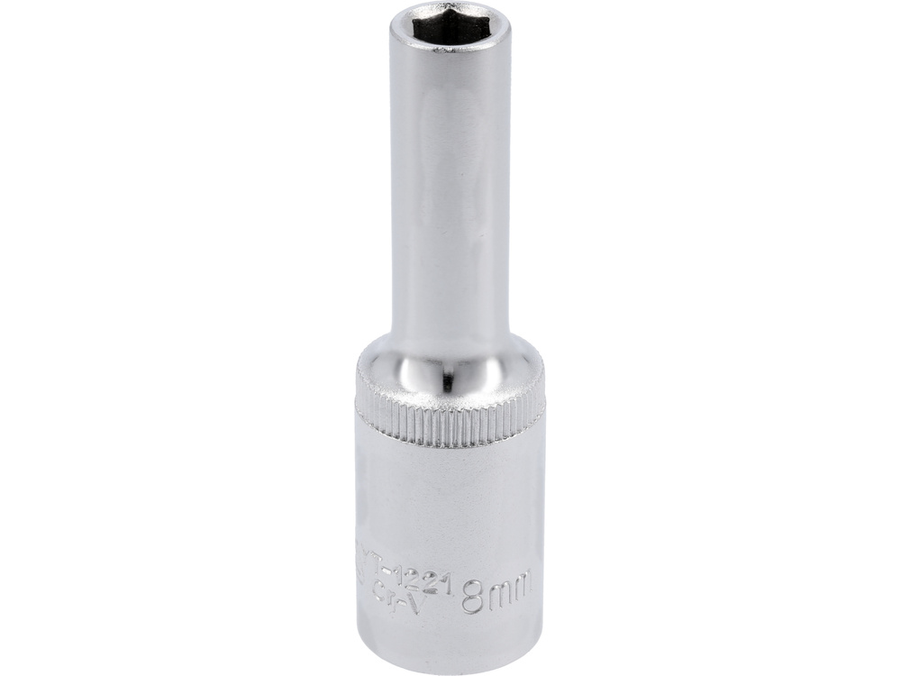 HEXAGONAL DEEP SOCKET 1/2'' 8 MM 8 mm - Yato YT-1221 - toya24.pl