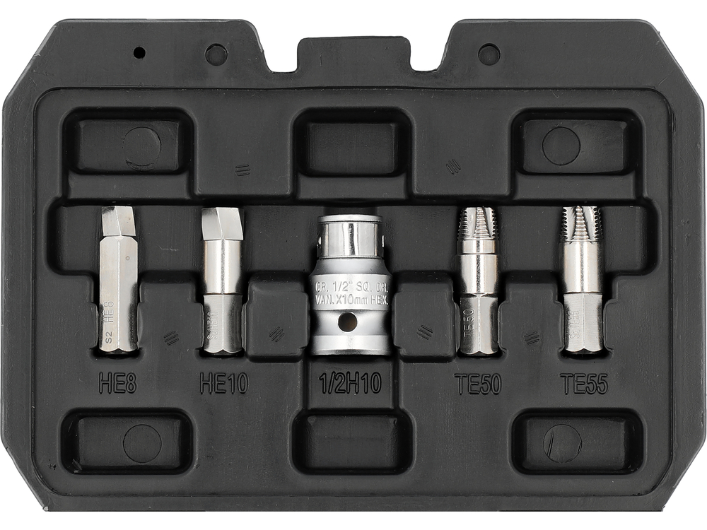 EXTRACTOR SET FOR TORX AND HEX FITTINGS 19PCS - Yato YT-04584 - toya24.pl
