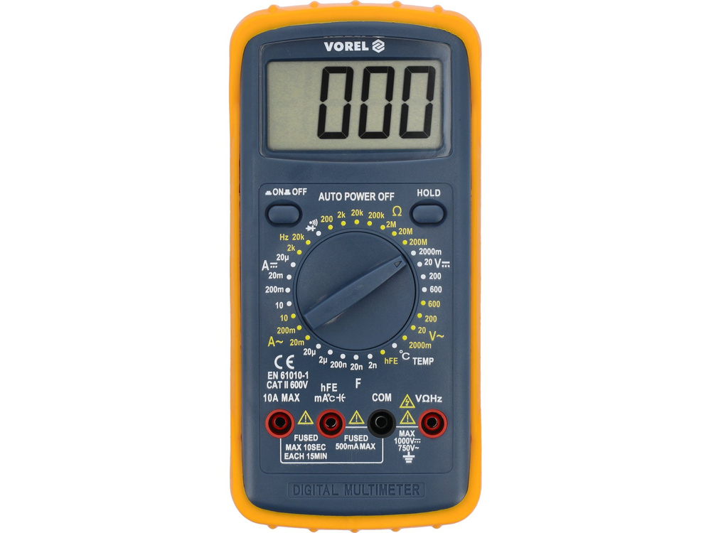 DIGITAL UNIVERSAL MULTIMETER - Vorel 81784 - toya24.pl