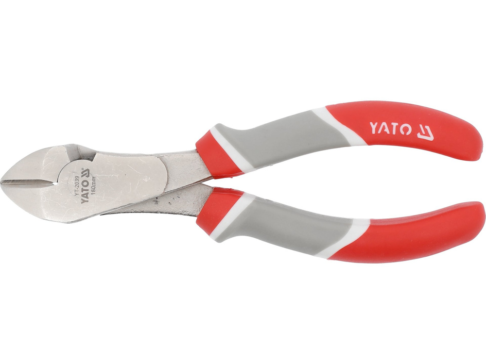 SIDE CUTTING PLIERS, HEAVY-DUTY 180 MM - Yato YT-2039 - toya24.pl