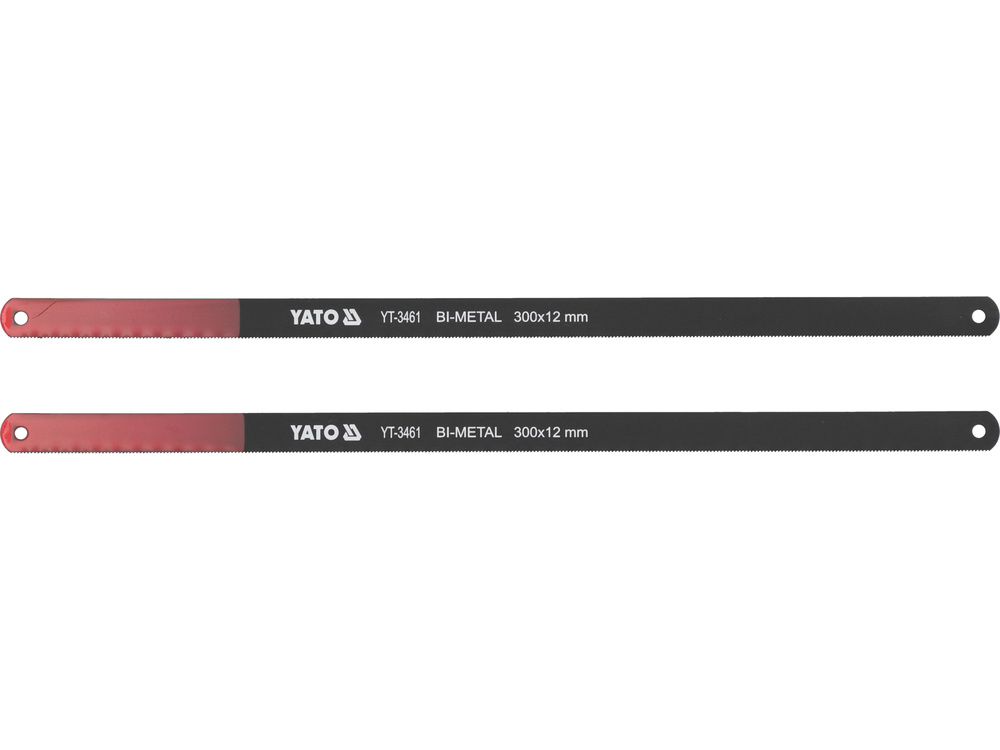 HACKSAW FRAME BLADE, BIMETAL 300 MM, 2 PCS - Yato YT-3461 - toya24.pl