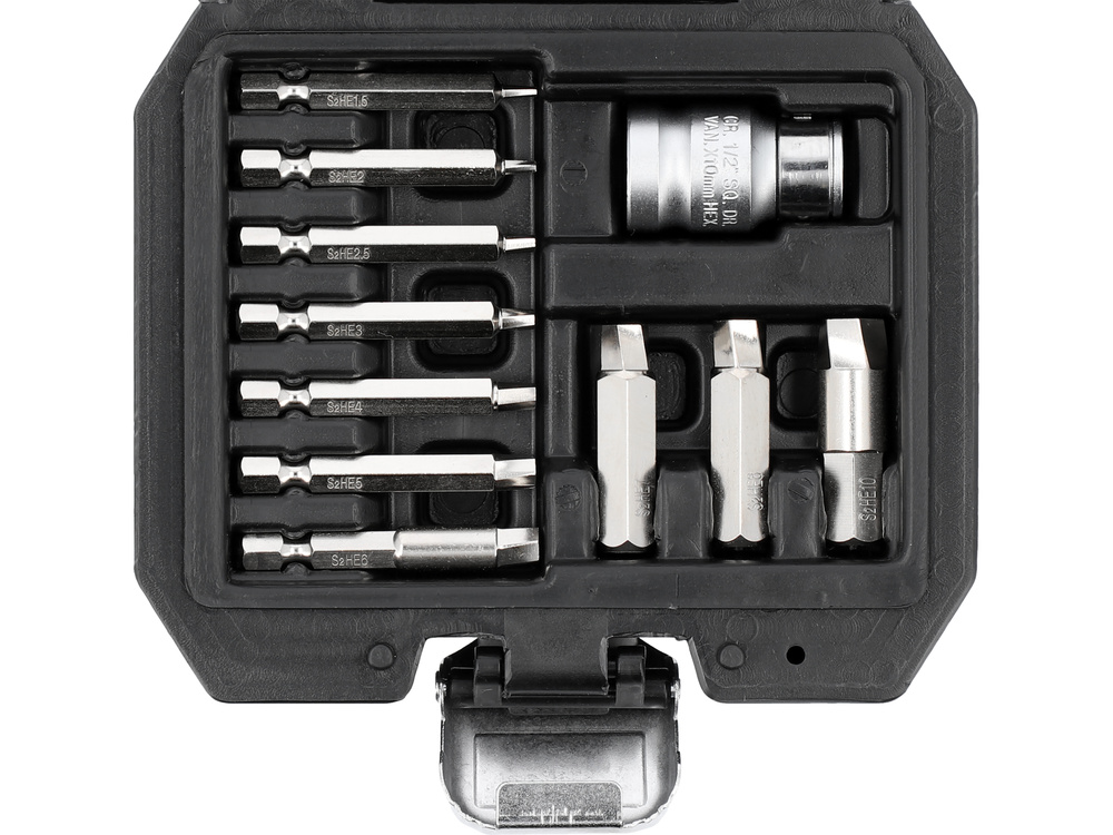 DAMAGED HEX CAP HEAD BOLT AND SCREW EXTRACTOR SET 11PCS - Yato YT-04583 ...