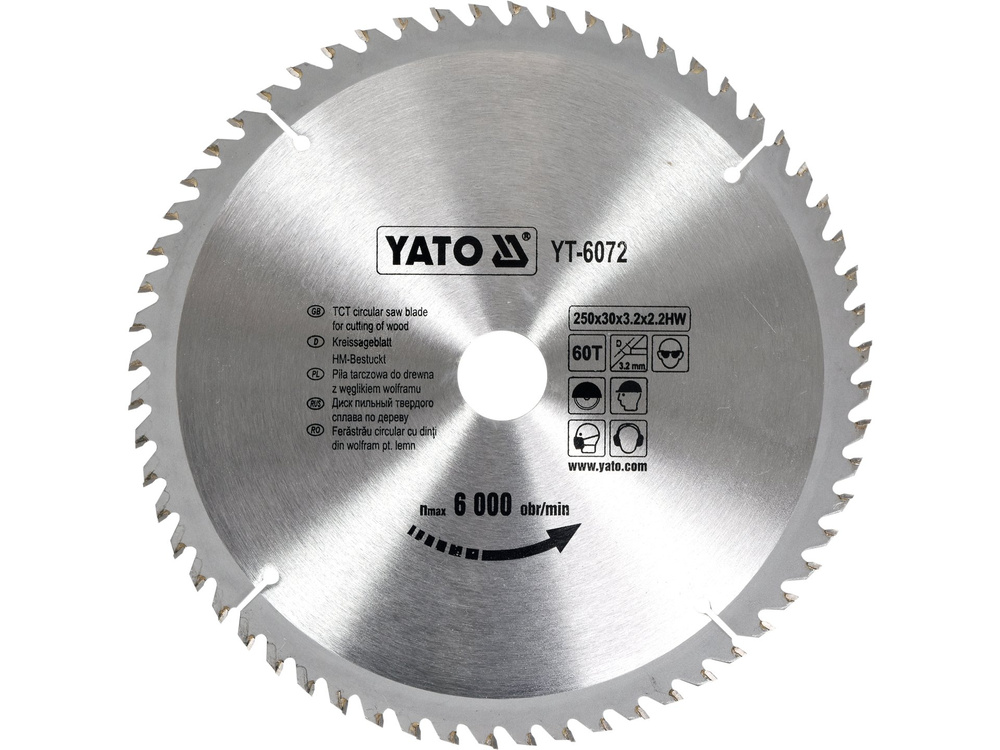 VIDIUM SHIELD 250X60TX30 MM - Yato YT-6072 - toya24.pl