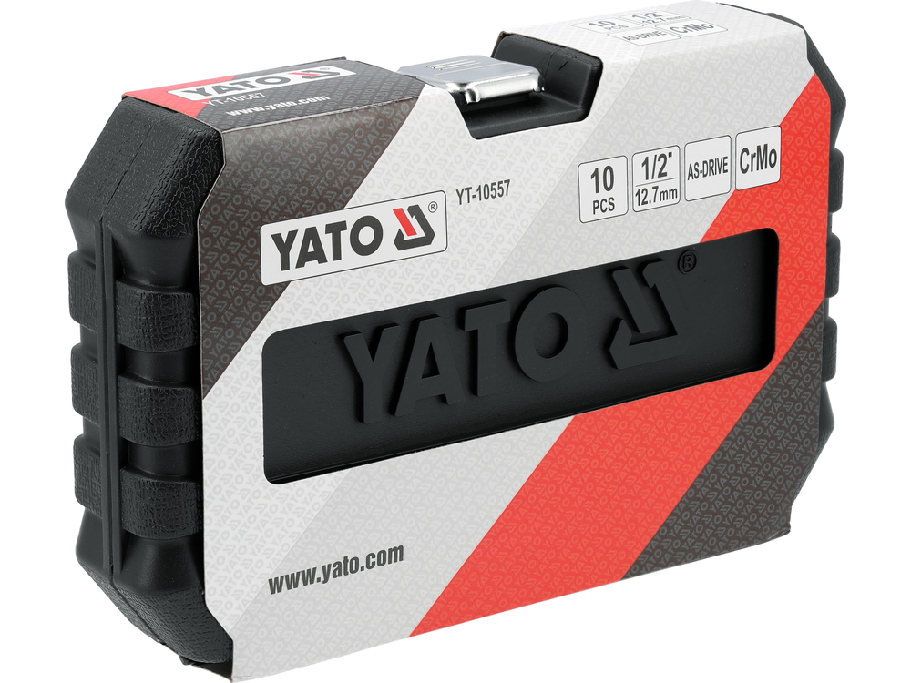 METRIC DEEP IMPACT SOCKET SET 1/2" 10PCS - Yato YT-10557 - toya24.pl