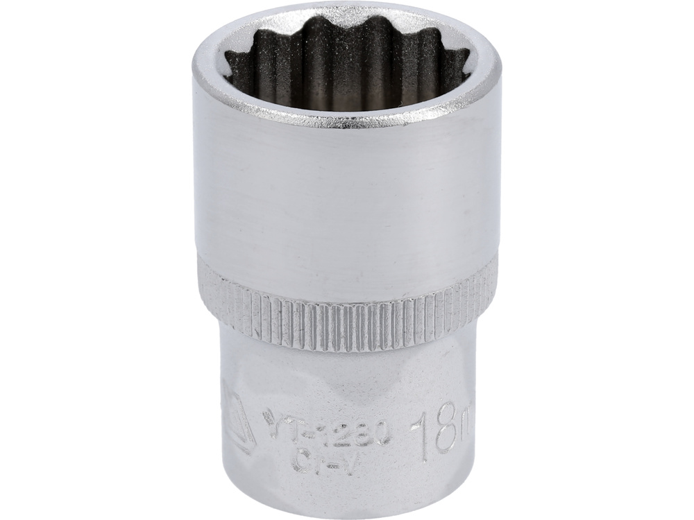 BI-HEXAGONAL SOCKET 1/2'' 18 MM 18 mm - Yato YT-1280 - toya24.pl