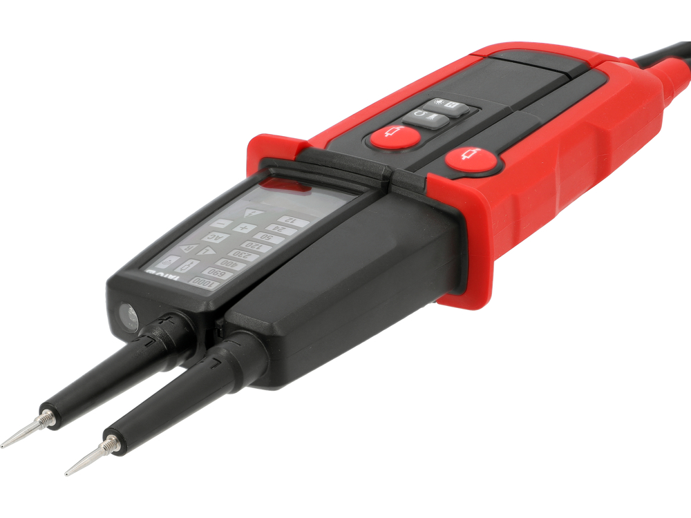 TWO POLE VOLTAGE TESTER WITH RCD TEST - Yato YT-28330 - toya24.pl