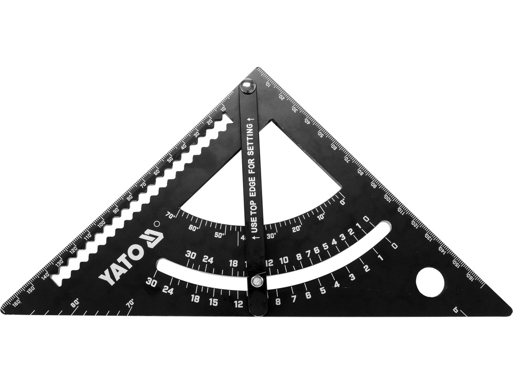ADJUSTABLE QUICK SQUARE 170MM - Yato YT-70782 - toya24.pl